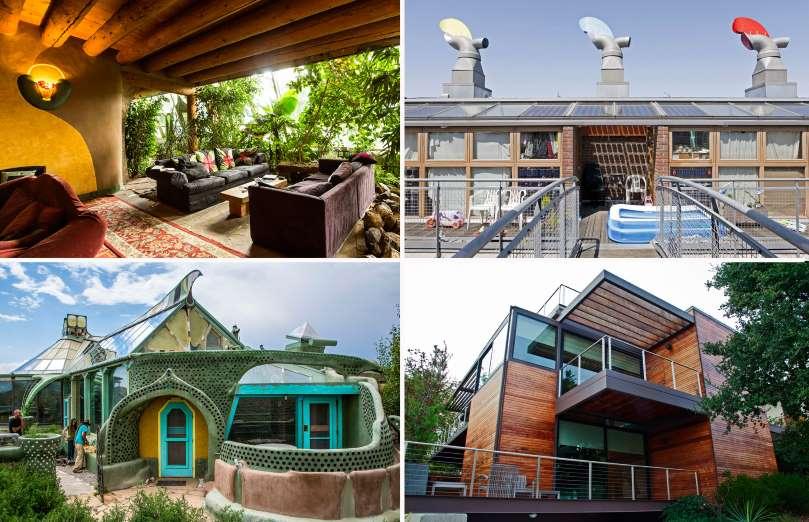 Sustainable homes built using recycled materials